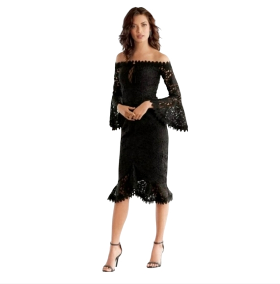 Boston Proper | Dresses | Boston Proper Womens Dress Giupure Off ...